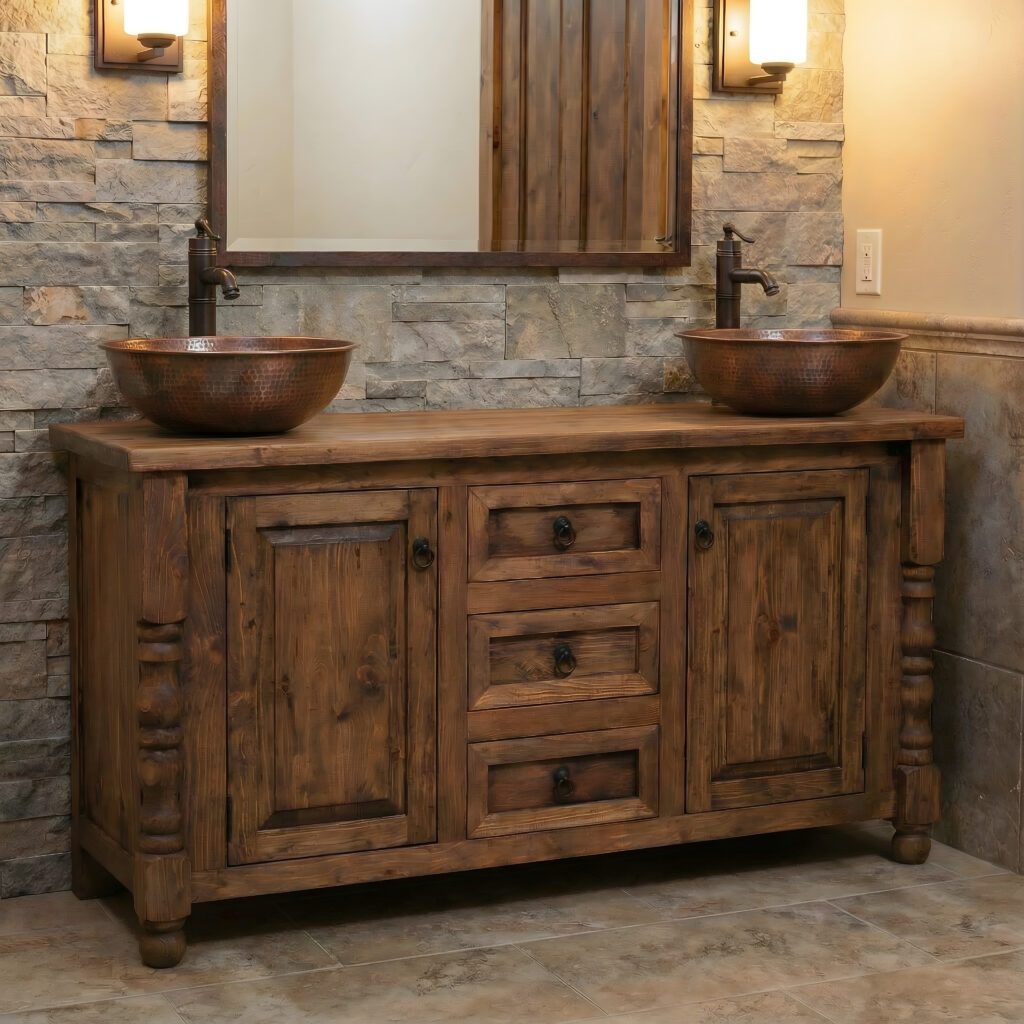 Rustic Bathroom Vanities | FoxDen Decor